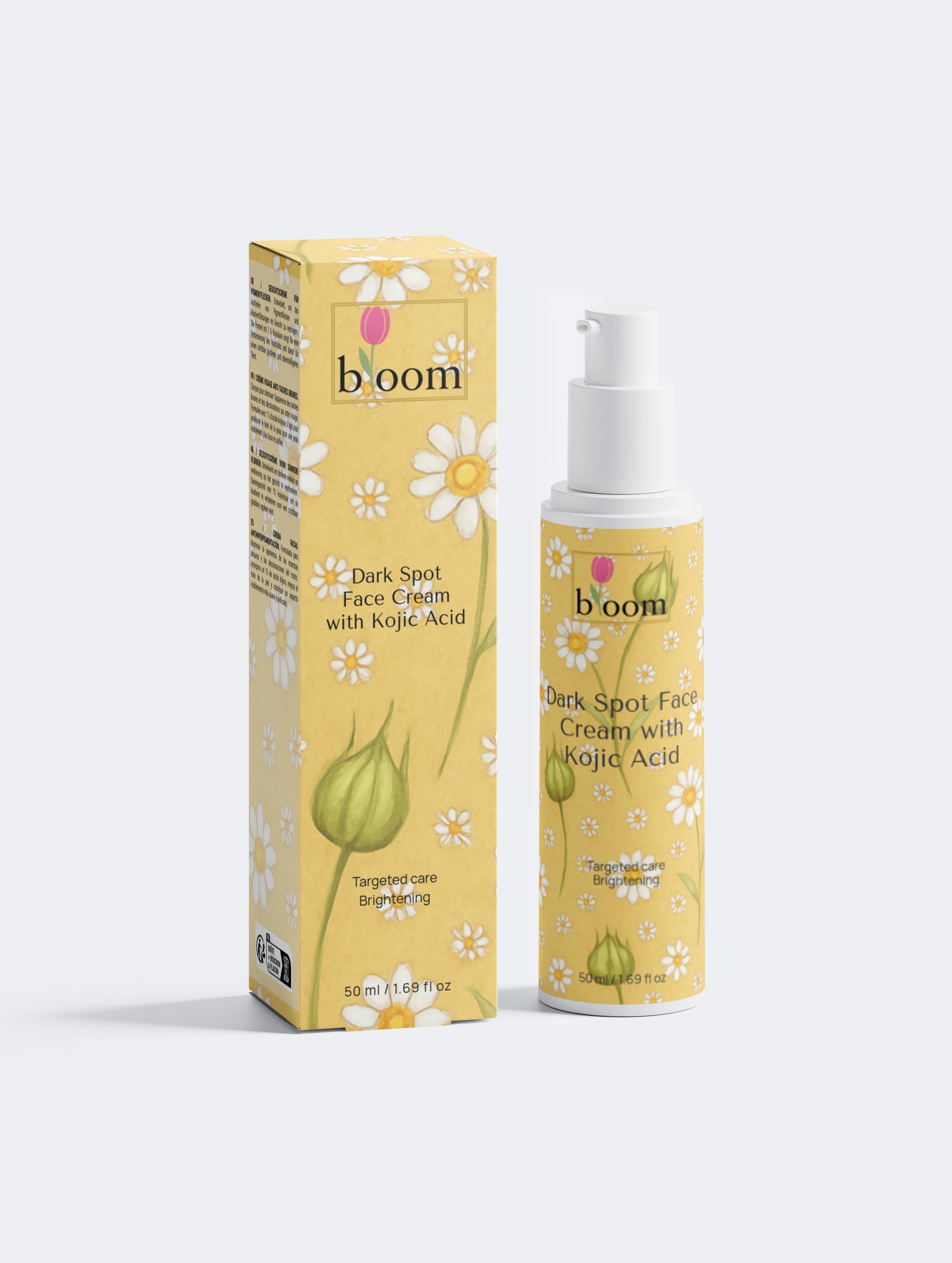 Dark Spot Face Cream with Kojic Acid – Bloom Skin Company